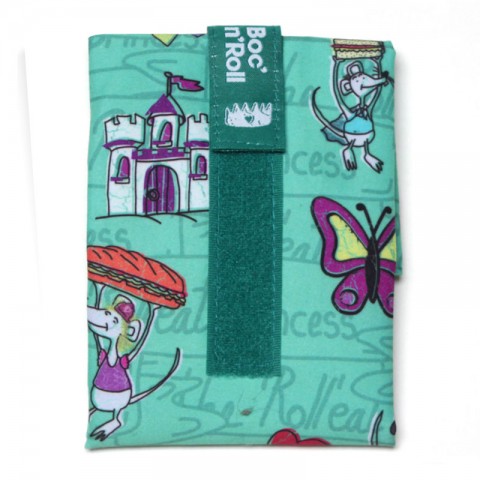 Duurzame foodwrap voor lunch - Boc'n Roll Kids Princess - Roll'Eat ...