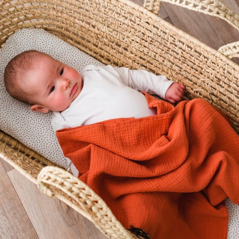 Tetradoek Terracotta Tetradoek van bio-katoen APunt Barcelona - Kudzu ...