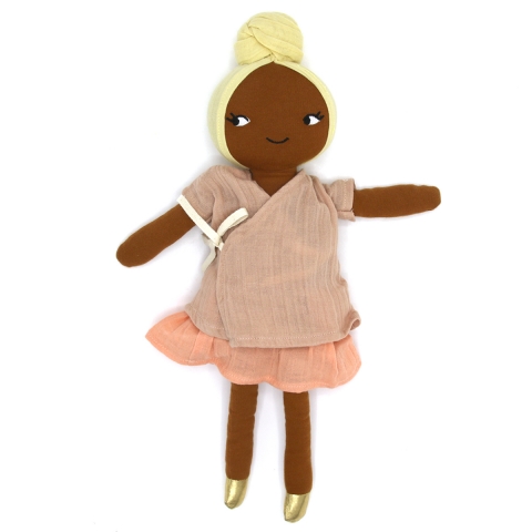 Pop - Simran Grote pop van bio-katoen en maisvulling Fabelab - Kudzu ...