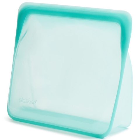 Stasher Stand Up - Large Hersluitbaar, lekvrij silicone zakje als ...