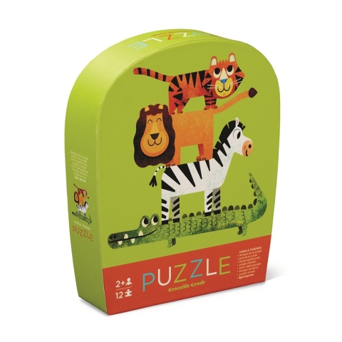 Leuke puzzel met 12 stukken van gerecycleerd karton - vanaf 2 jaar ...